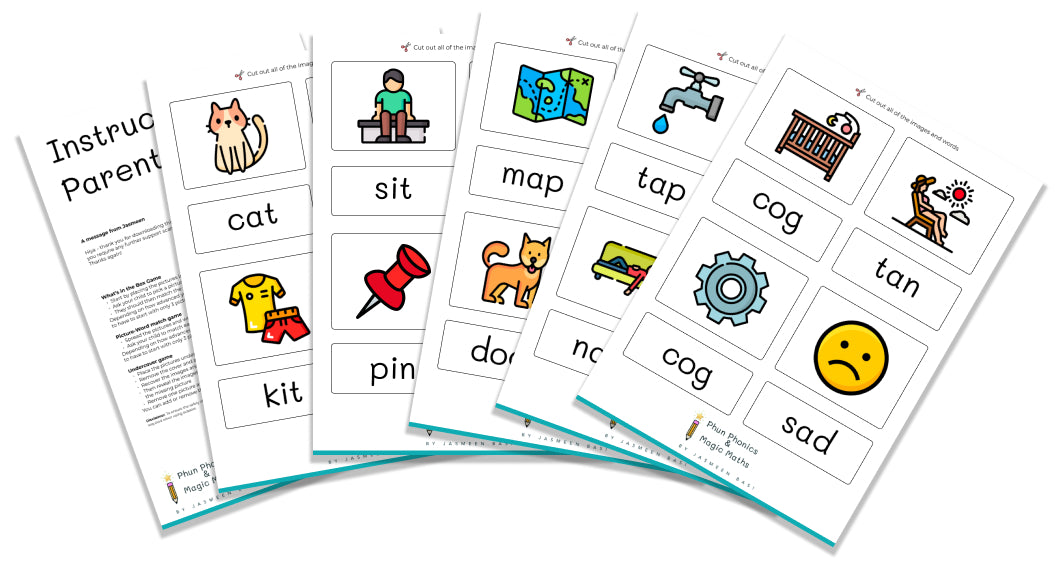 4 Activity Pack Combo - Digital Download Only – PhunPhonics